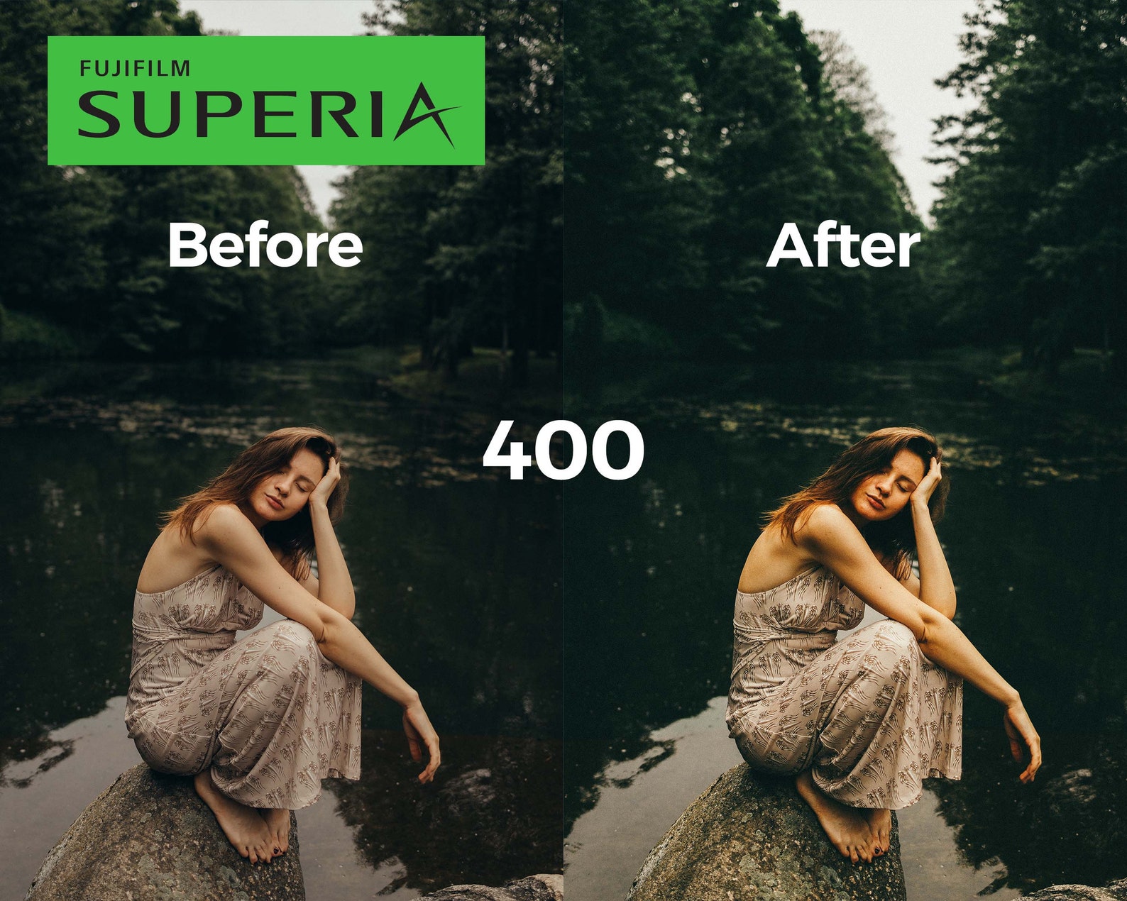 16 Fujifilm Superia Pro Pack 100 400 800 1600 Lightroom Presets Film ...