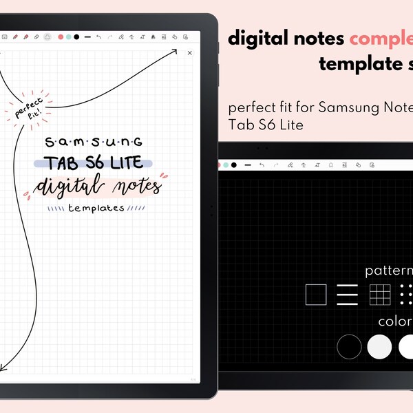 Samsung Notes Template - Etsy
