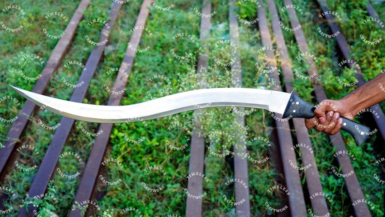 Hand Forged Beautiful Wavy Blade Sword, Handmade Viking Sword With ...