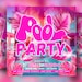 Pool Party Flyer, Social Media Pool Party Announcement Editable Summer ...