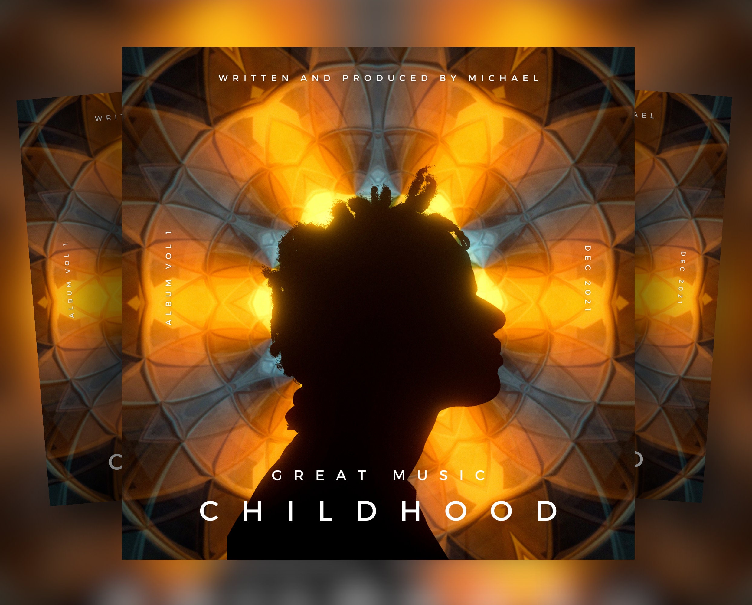 Editable Song Cover Template, Canva Template, DIY Flyer, Album Music ...