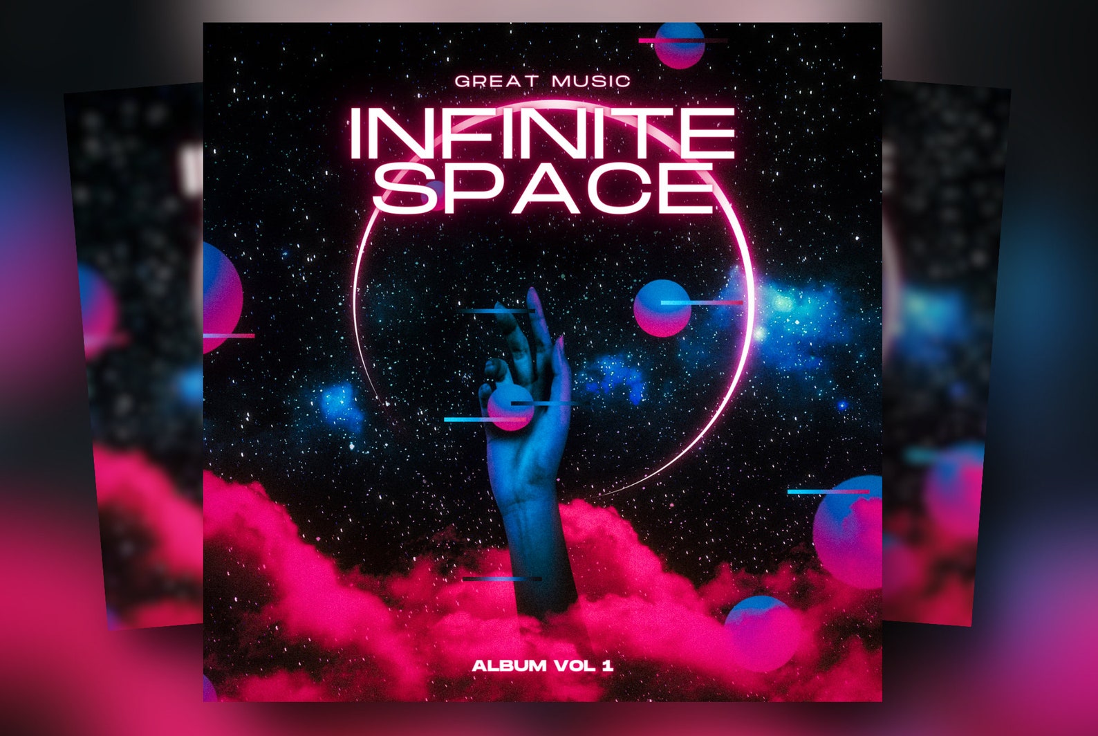 Editable Song Cover Template, Canva Template, DIY Flyer, Album Music ...