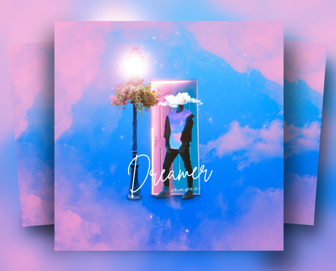 Editable Song Cover Template, Canva Template, DIY Flyer, Album Music ...