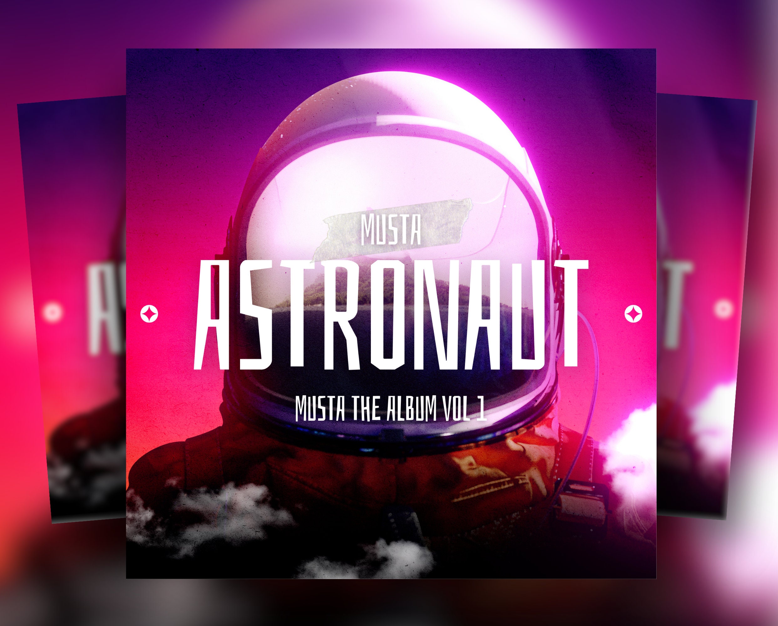 Editable Music Album Cover Template: Canva Track Art - Etsy