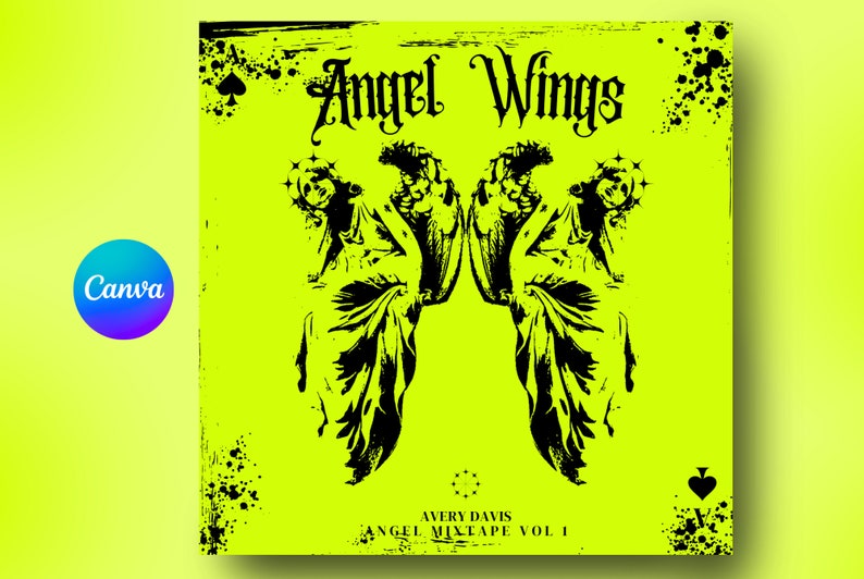 Album Cover Template, Editable Song Cover, Canva Template, DIY Flyer ... Album Cover Template, Editable Song Cover, Canva Template, DIY Flyer ...