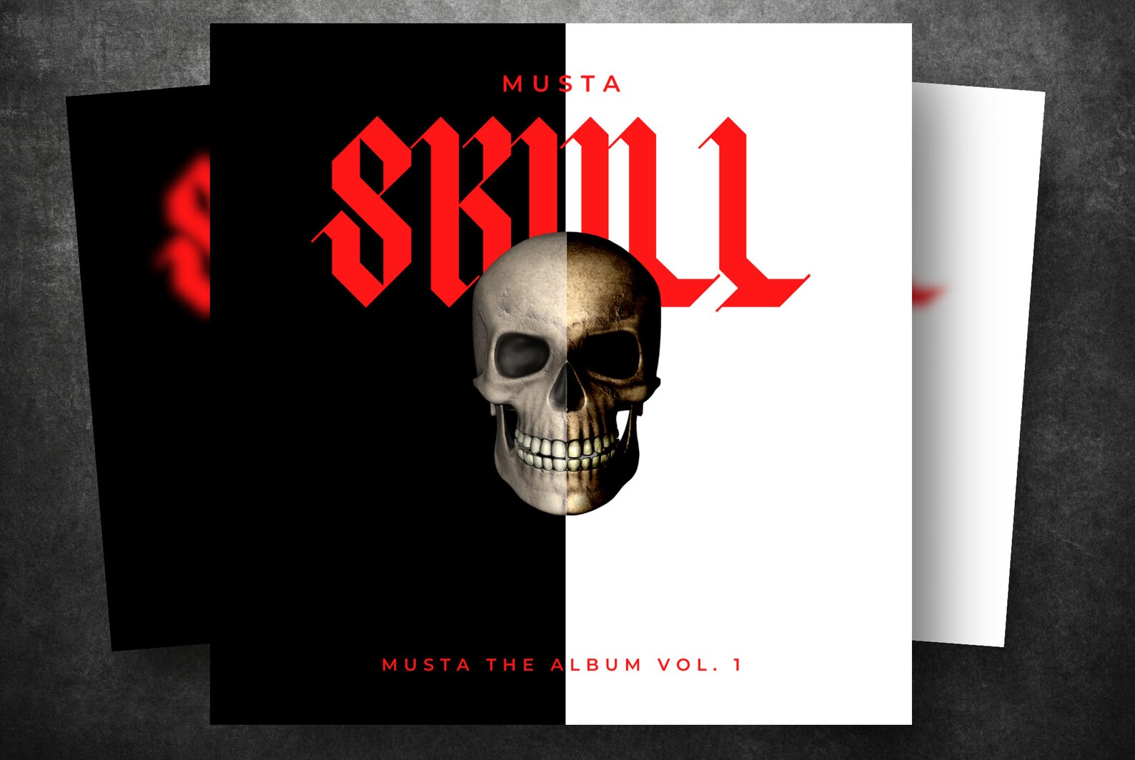 Editable Song Cover Template Canva Template DIY Flyer Album - Etsy