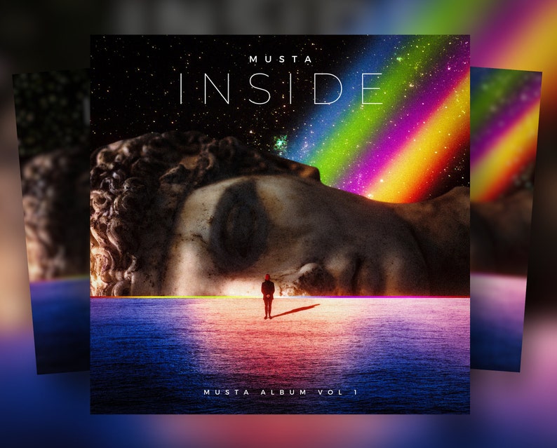 Editable Song Cover Template, Canva Template, DIY Flyer, Album Music ...