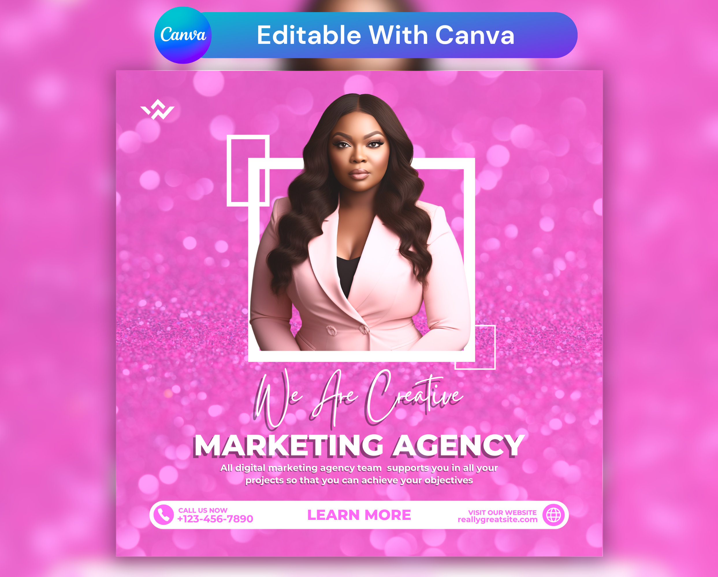 Business Flyer, Instagram Post, Canva Template, DIY Flyer, Instagram ...