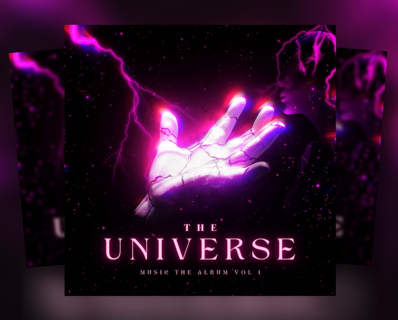 Editable Album Cover Art Template: Canva Song Cover (digital Download ...