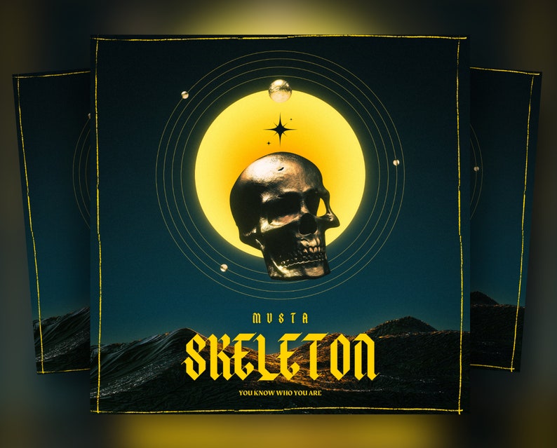 Editable Song Cover Template, Canva Template, DIY Flyer, Album Music ...