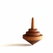 Tiny Olive Wood Spinning Tops, Tops in Different Shapes, Mini Spin Tops ...