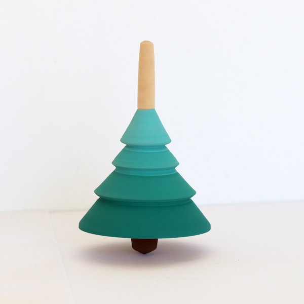 Wooden Spinning Tops - Etsy