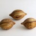 Handmade Olive Wood Lemon, Lemon Made of Wood, Wooden Fruits and ...