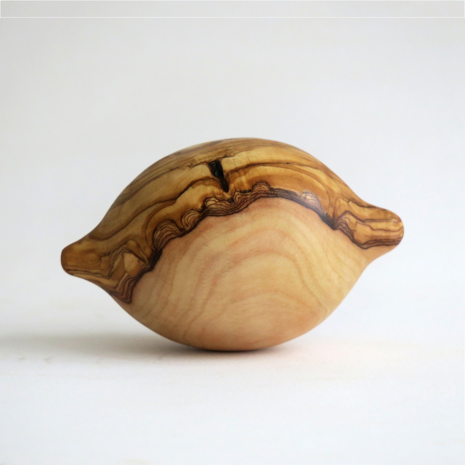Handmade Olive Wood Lemon, Lemon Made of Wood, Wooden Fruits and ...