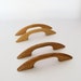 OAK Wood Cabinet Handles Drawer Pulls, Handmade Wood Handle, Dresser ...