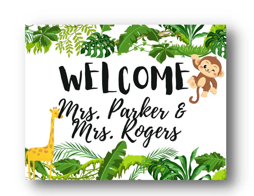 Custom Digital Download - Jungle - Etsy