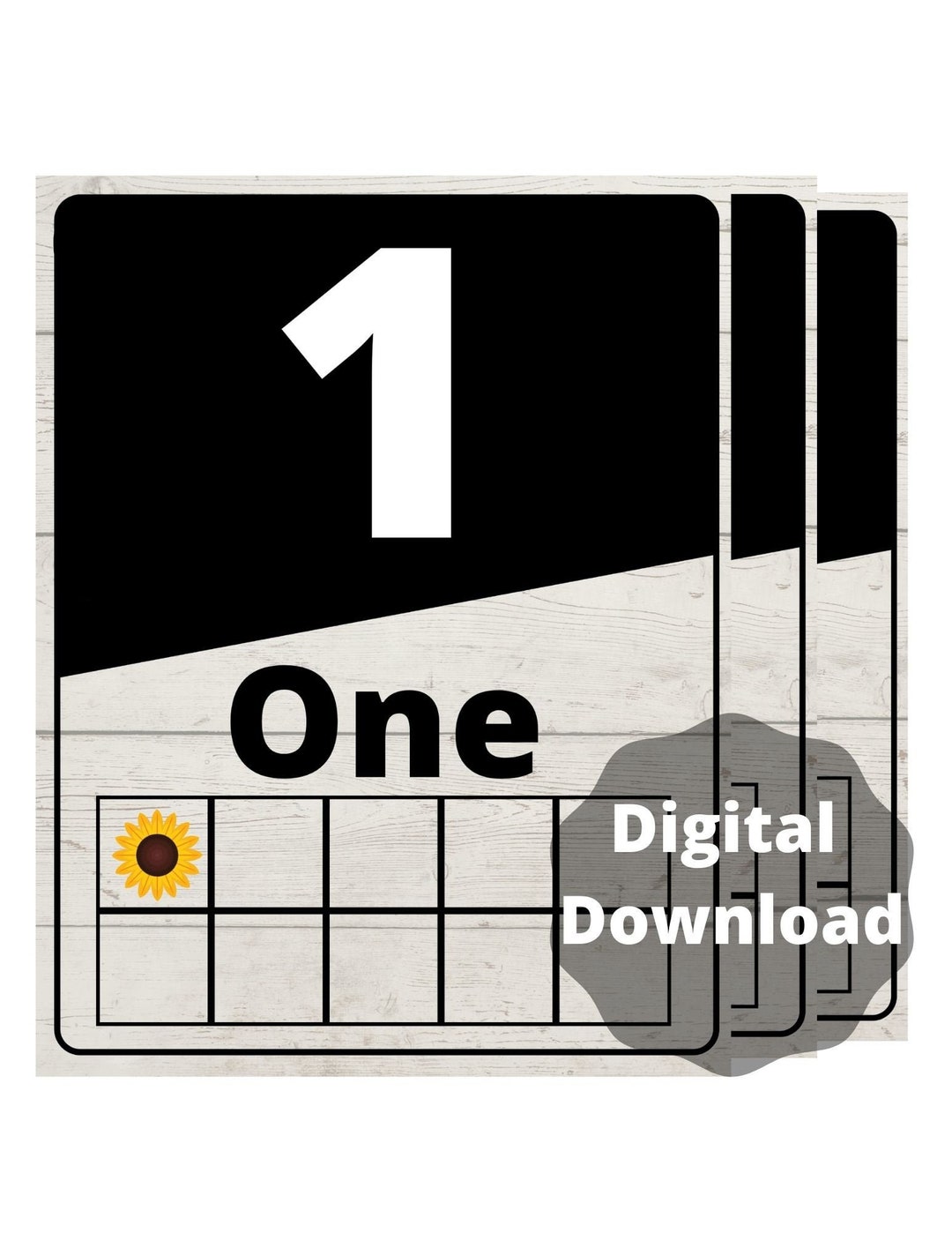 Classroom Numbers - Farmhouse/sunflower - Etsy