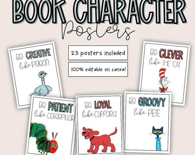 DISCOUNTED Book Character Bundle! | Volume 1 and 2 | Book Character ...
