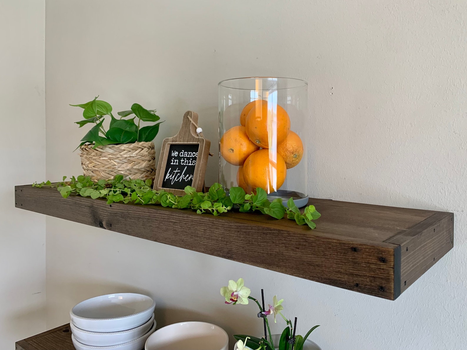 Wood Floating Shelf 2 Inch Thick 12 Inch Deep - Etsy