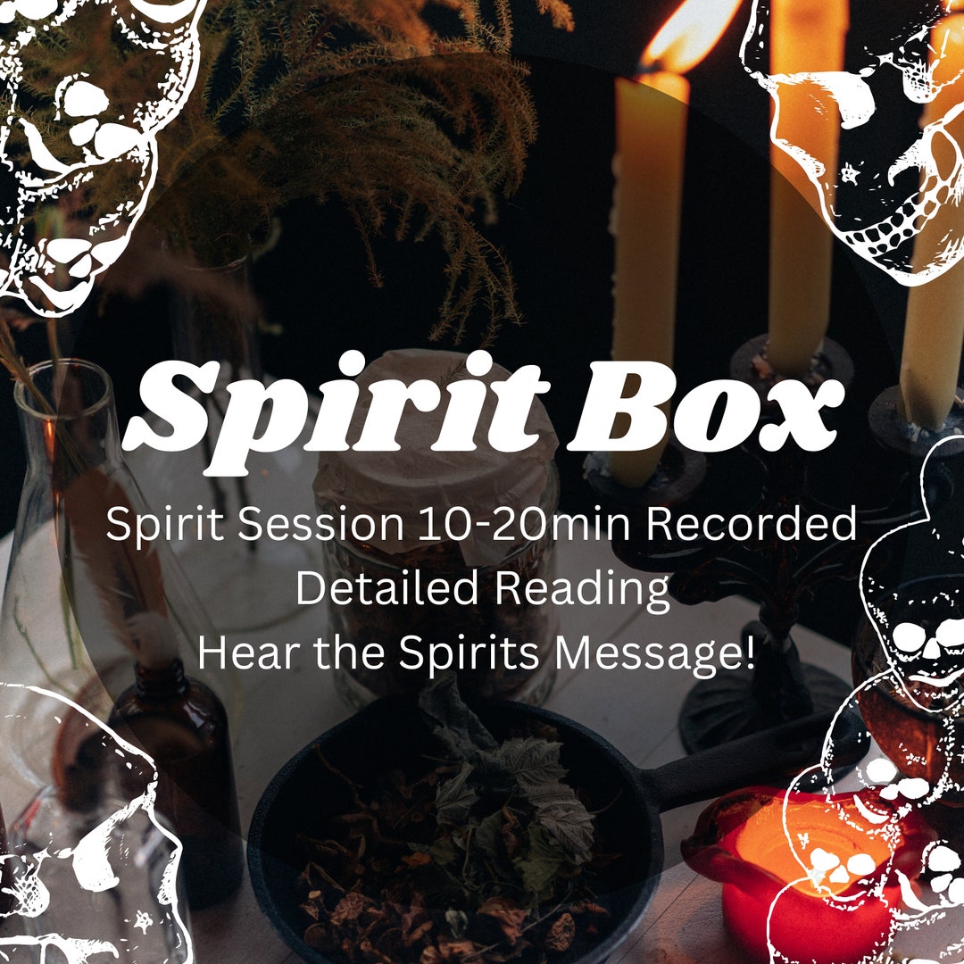 Spirit Box Session - Full Detailed Reading - Hear the Spirits! Captions ...