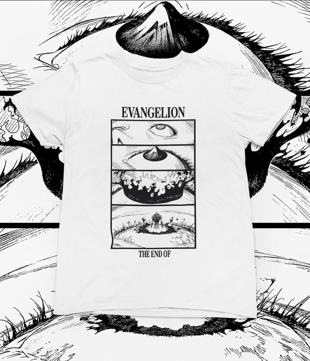 Evangelion, Anime Shirt, Neon Genesis Evangelion, End of Evangelion ...