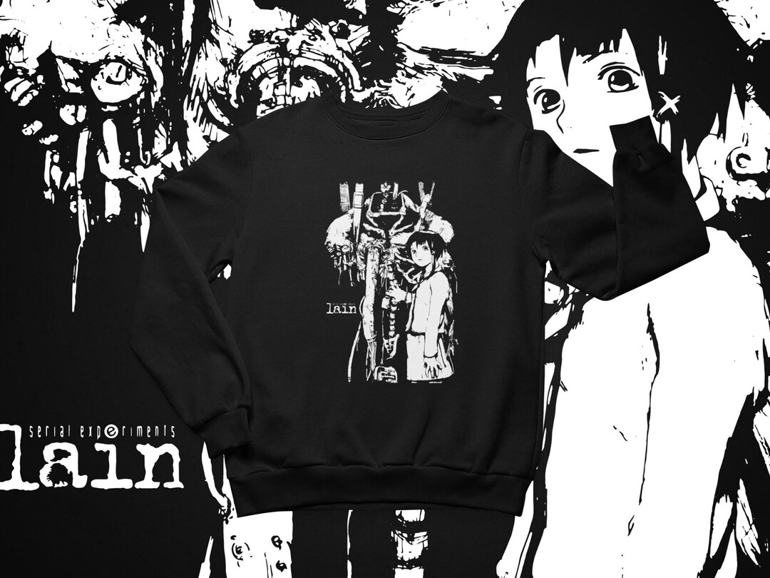 Serial Experiments Lain, Anime Sweatshirt, Anime Gifts, Anime Merch ...
