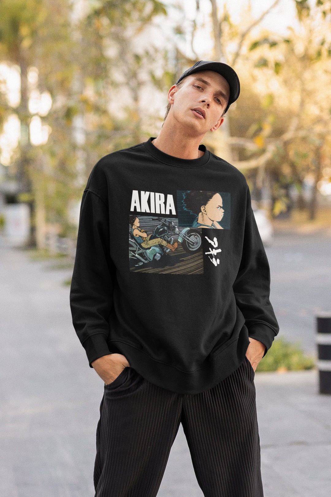 Akira, Anime Merch, Tetsuo, Kaneda, Anime Sweatshirt, Anime Sweater ...