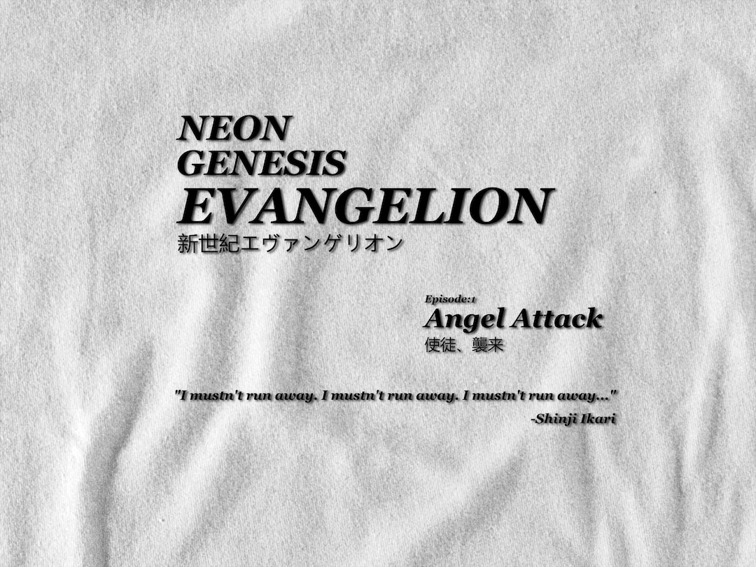 Neon Genesis Episode 1 Angel Attack, Neon Genesis Evangelion Sweatshirt ...