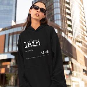 Serial Experiments, Lain, Serial Experiments Lain Anime Hoodie, Lain ...