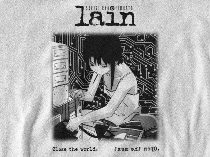 Serial Experiments Lain - Etsy