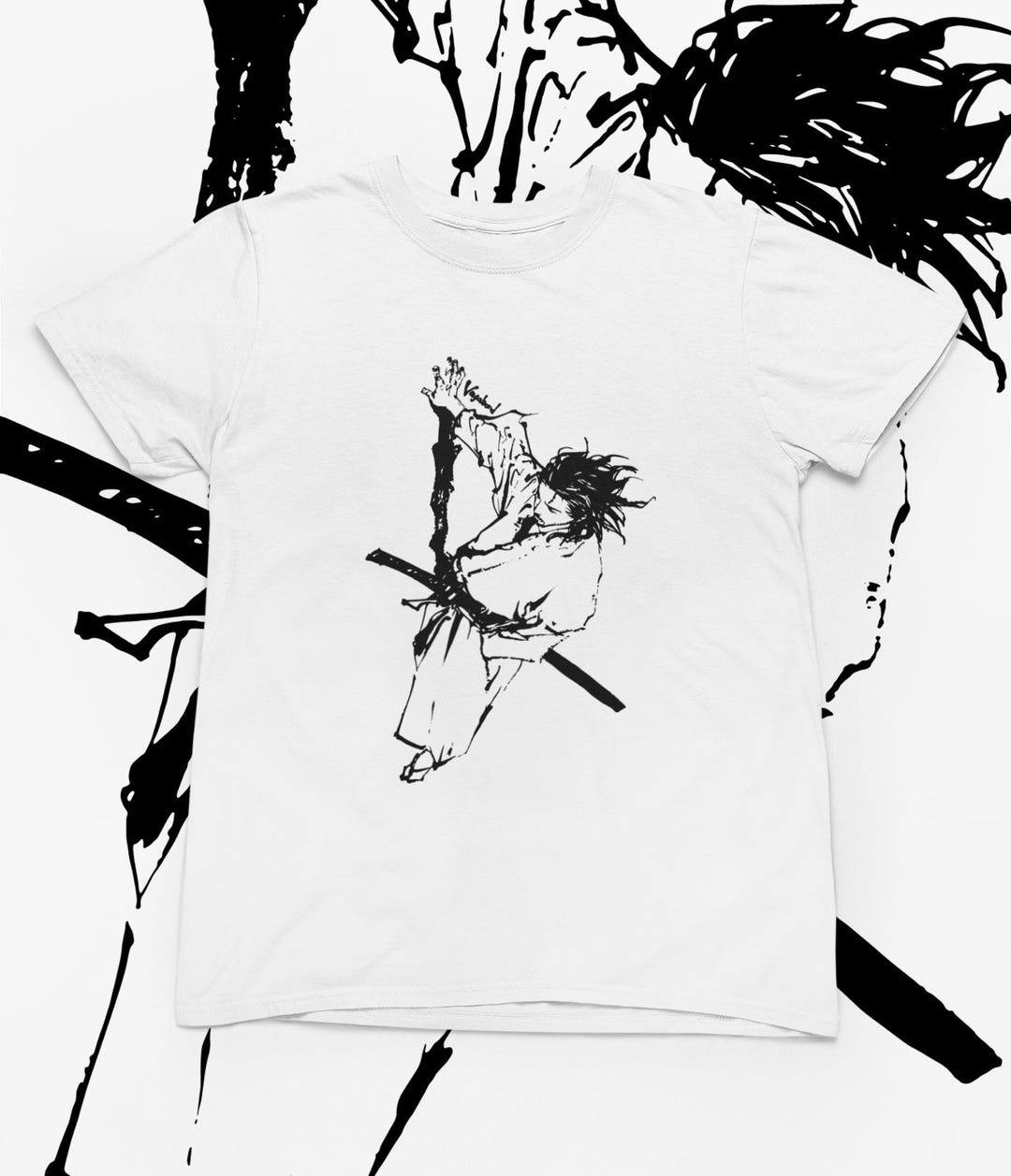 Vagabond, Samurai, Musashi Miyamoto, Anime Shirt, Samurai, Anime ...