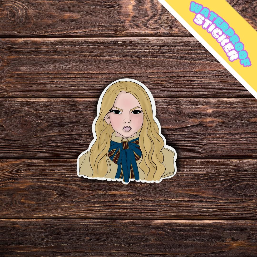 Megan Fan Art Inspired Waterproof Laminate Sticker Decal Spooky ...