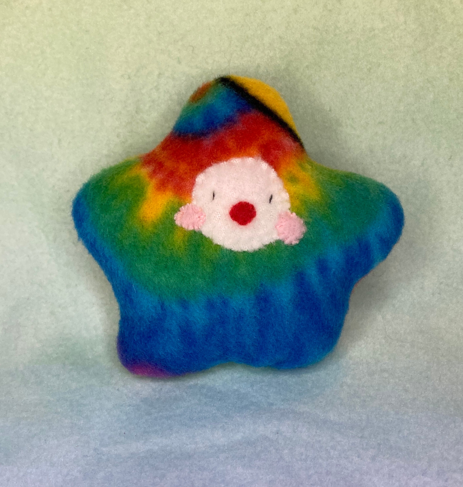 Puff Star Clown Plushies | Etsy