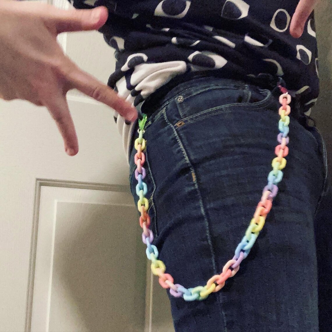 Pride Flag Belt Chains - Etsy