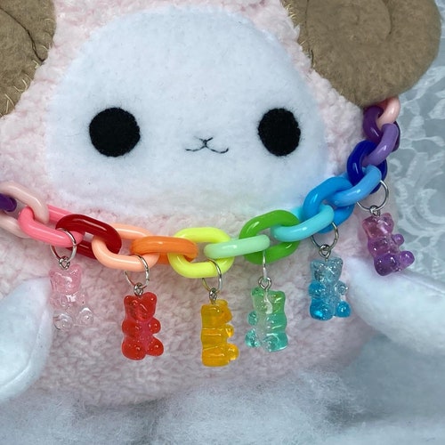 Chunky Pastel Belt Chain for Decora/ Fairy Kei/ Pride/ - Etsy