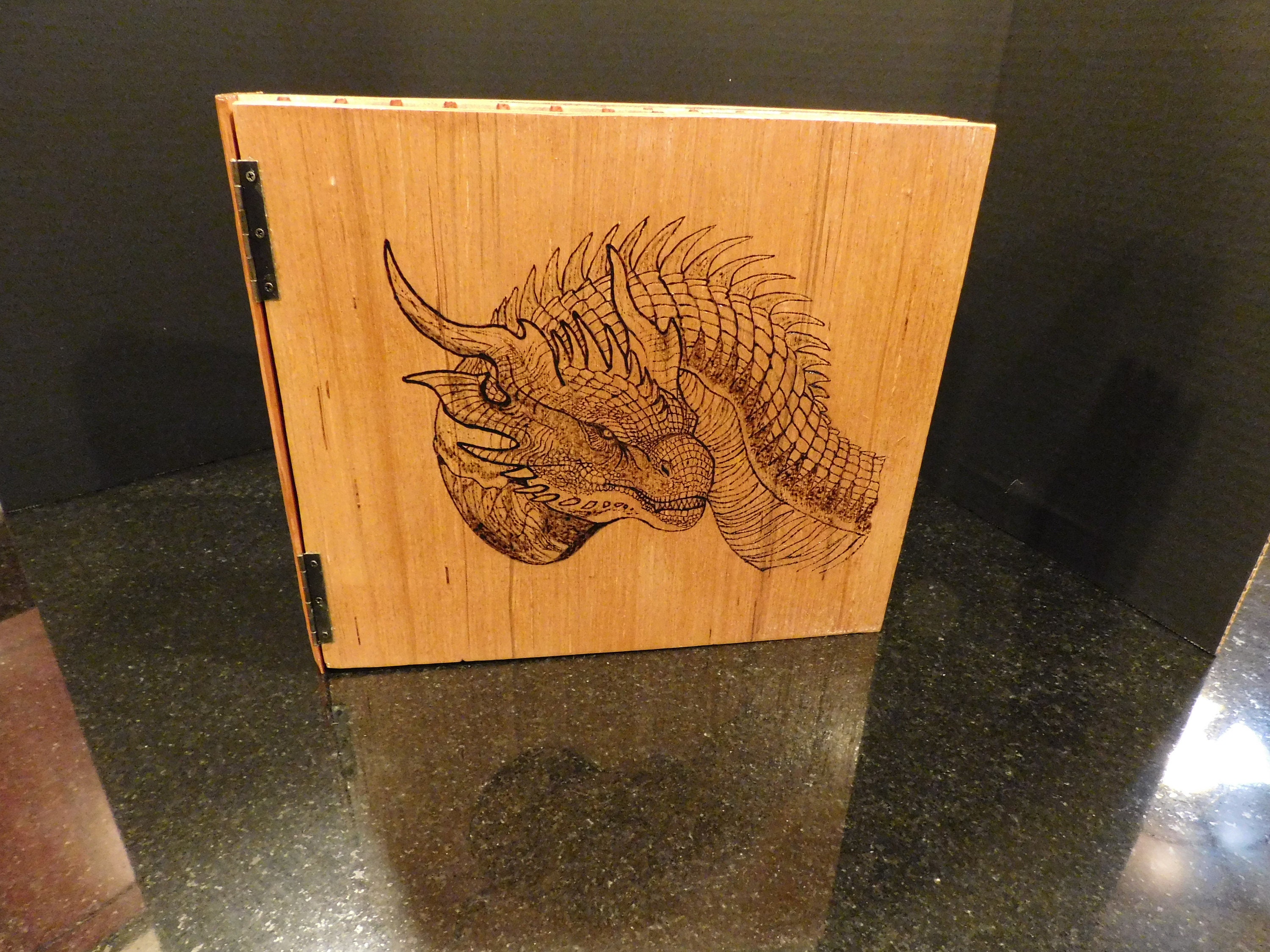 Folding DM Screen, Hand Wood Burned Design. - Etsy