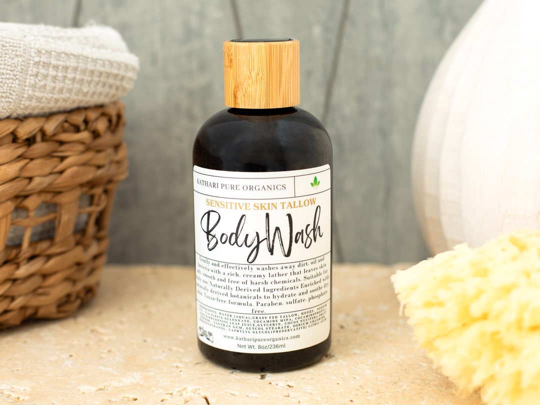 Tallow Body Wash Sensitive Skin Body Wash - Etsy