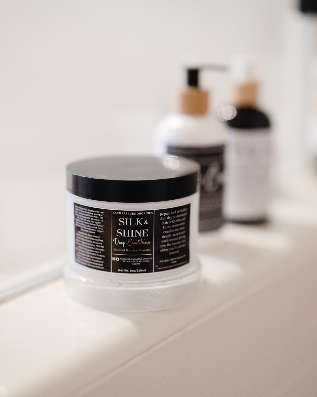 Bamboo Essence Silk & Shine Deep Conditioner With Protein, Deep ...