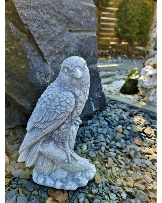 Outdoor & Gardening Garden Decoration Falcon Statue Stone Birds Falcon ...