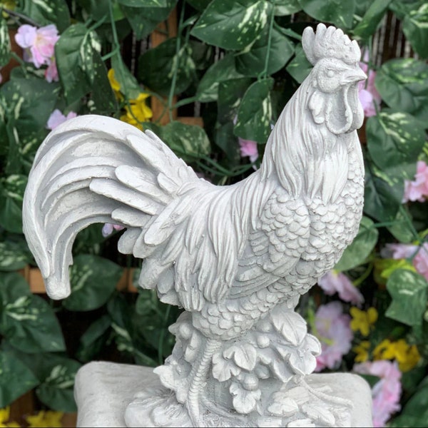 Rooster Statue - Etsy