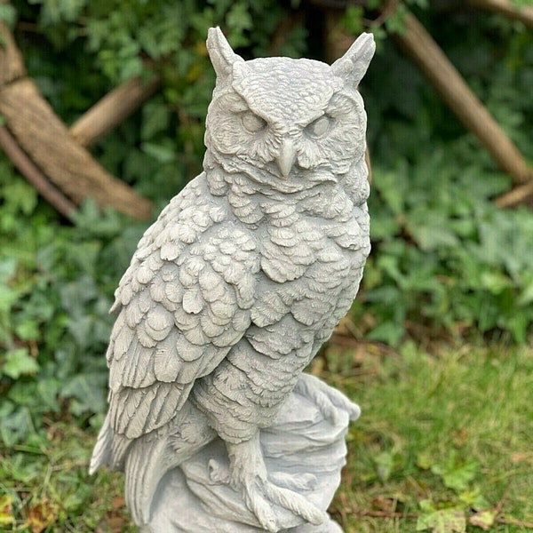 Owl Statue - Etsy