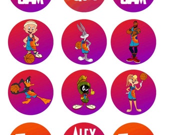 Space Jam Stickers | Etsy