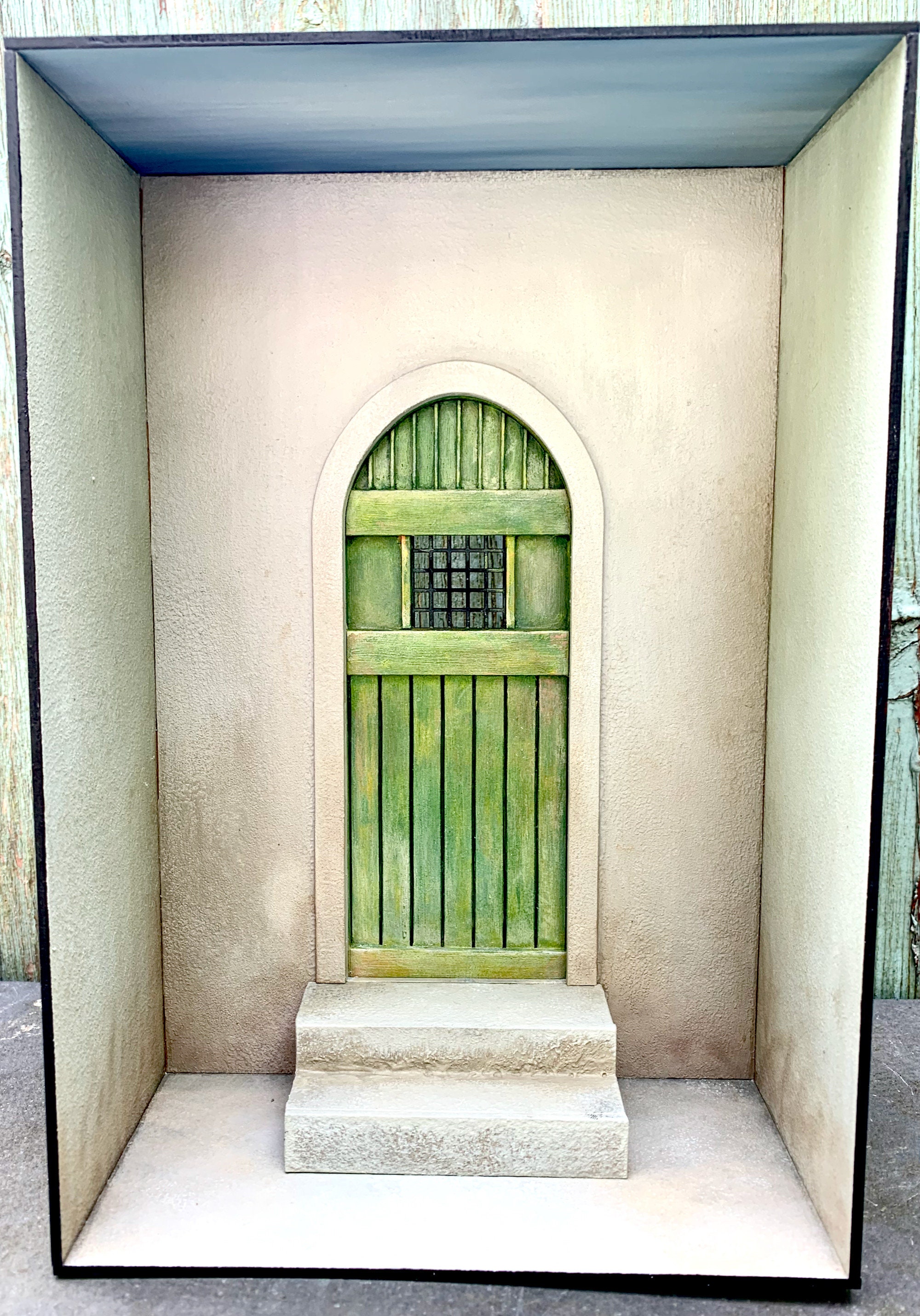 DIY Kit 1:12 Scale Grated Door Miniature Dolls House Room - Etsy UK