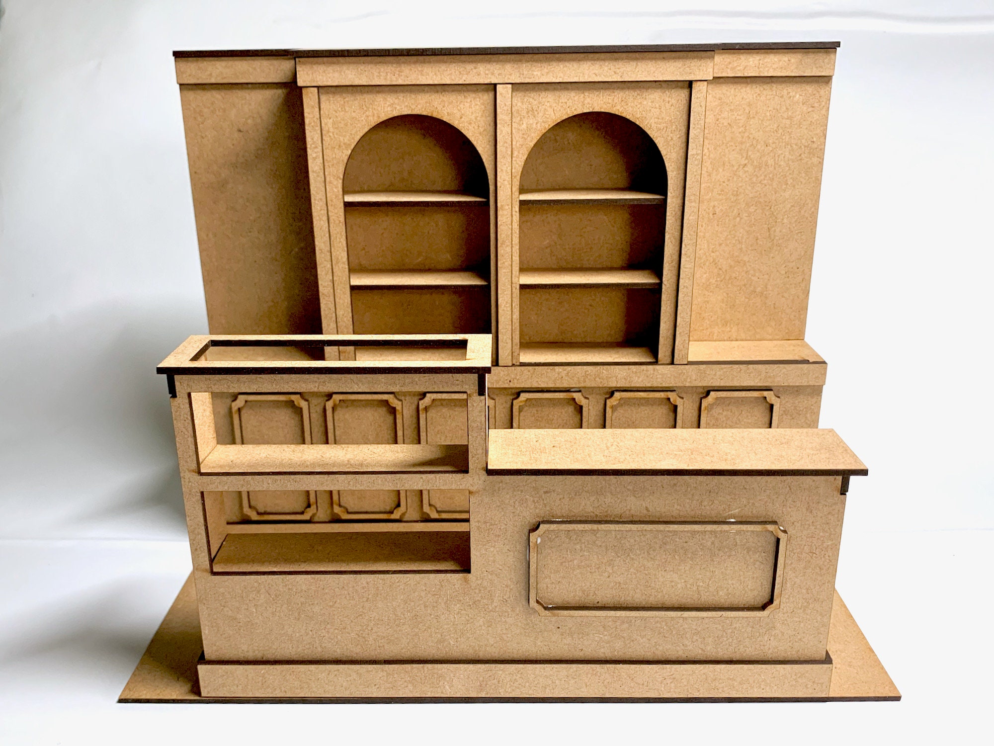 DIY Kit - 1:12 Scale Old Fashioned Style Shop Miniature Dolls House ...