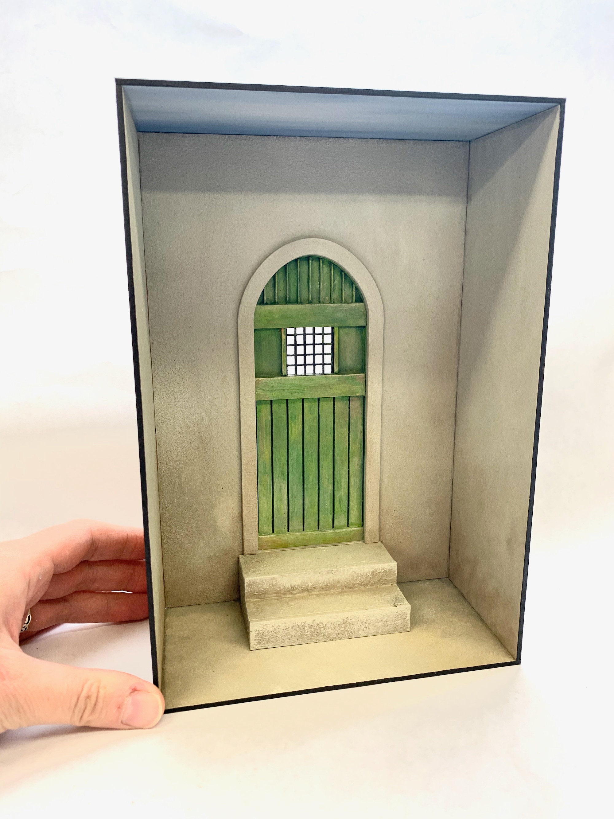 DIY Kit 1:12 Scale Grated Door Miniature Dolls House Room - Etsy UK