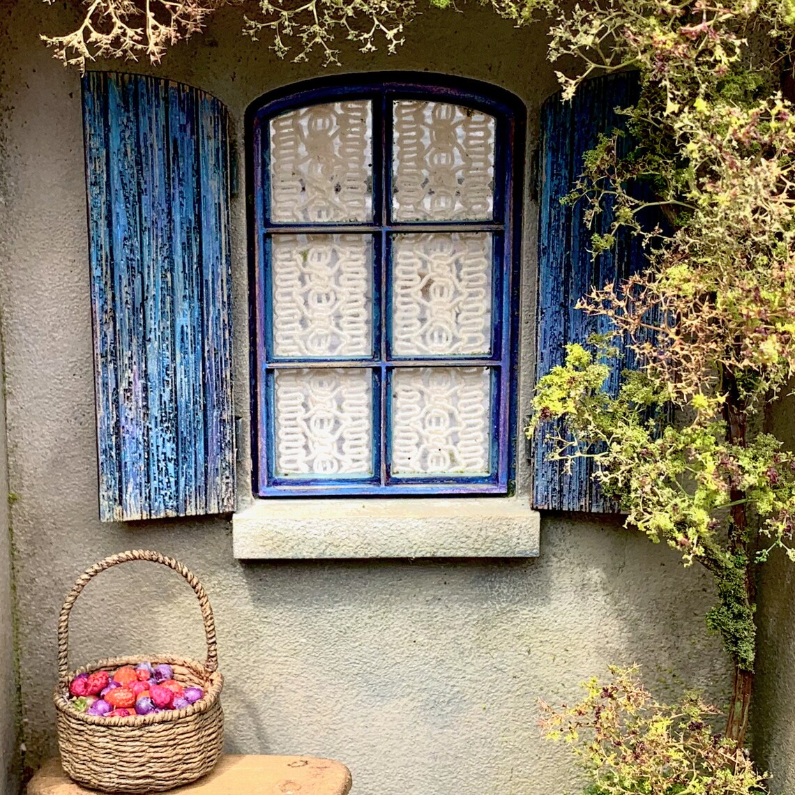 DIY Kit 1:12 Scale Shuttered Window Miniature Dolls House - Etsy Canada