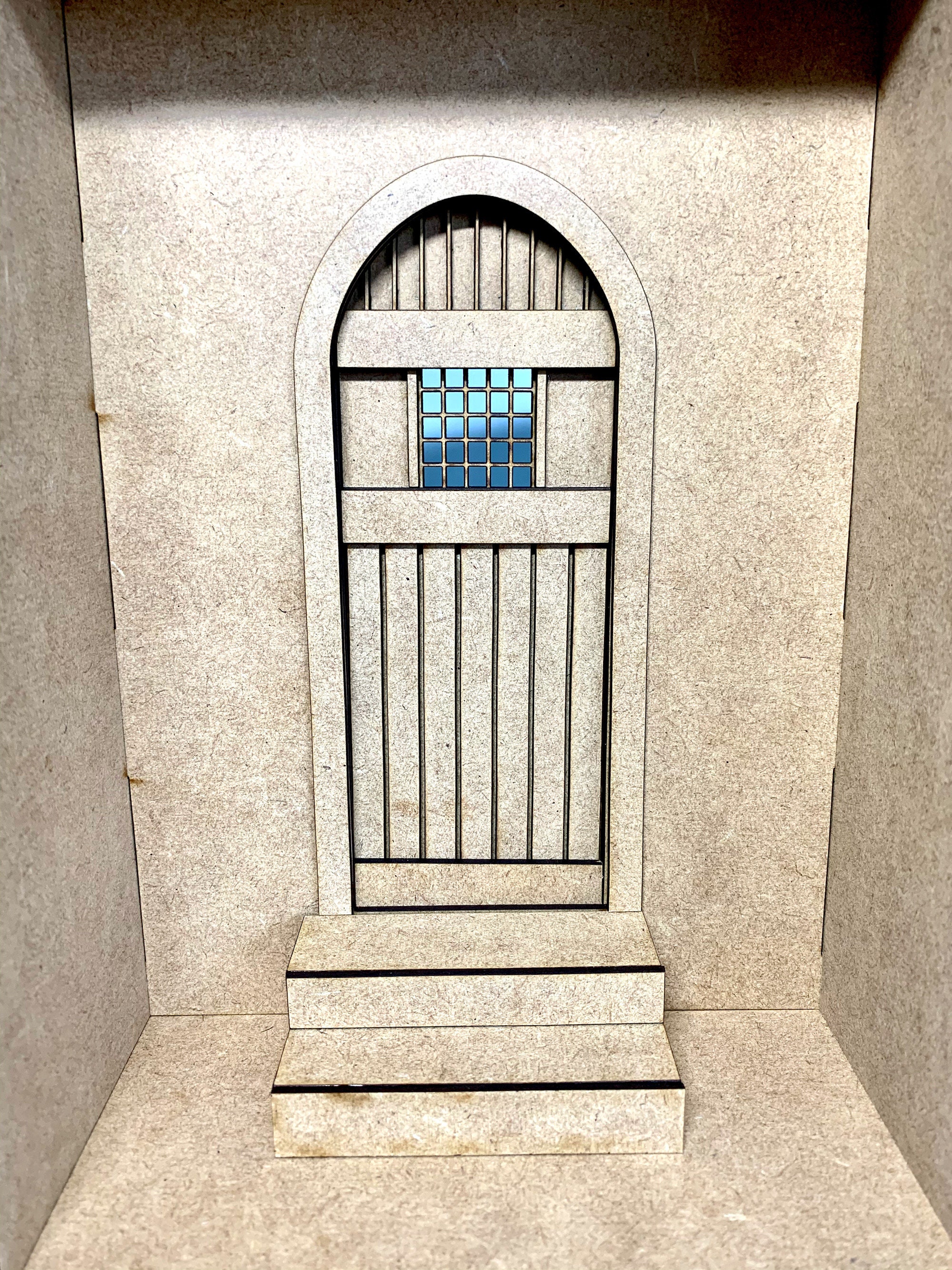 DIY Kit 1:12 Scale Grated Door Miniature Dolls House Room - Etsy UK