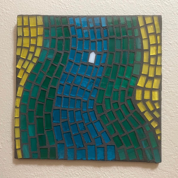 Stained Glass River Scene - Etsy