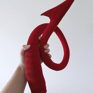 Karlach Tiefling Tail Baldurs Gate Hazbin Hotel - PATTERNS & VIDEO TUTORIAL - Etsy