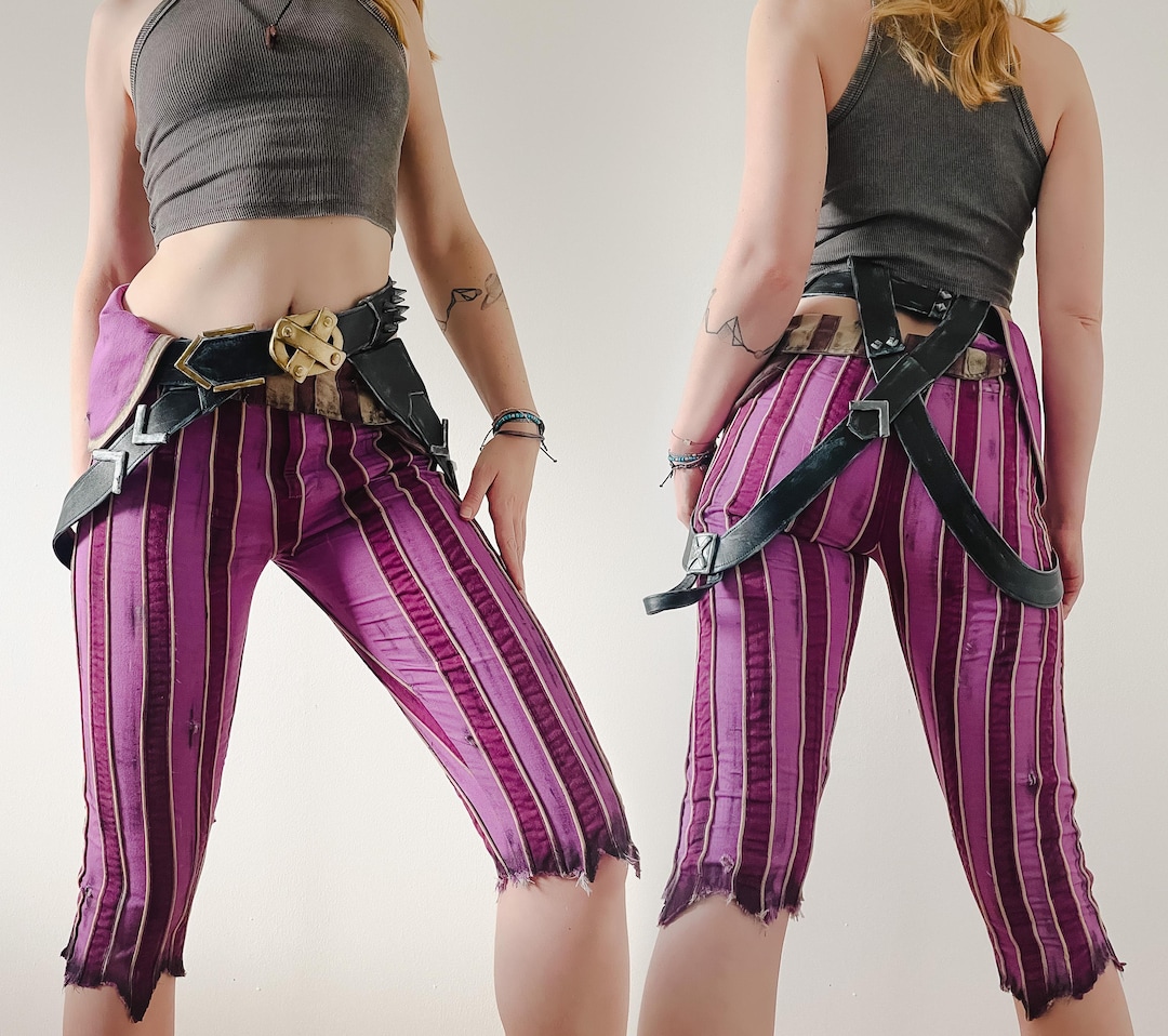 PATTERNS & VIDEO WALKTHROUGH - Arcane Jinx Pants + Belts + 3D Files - Etsy